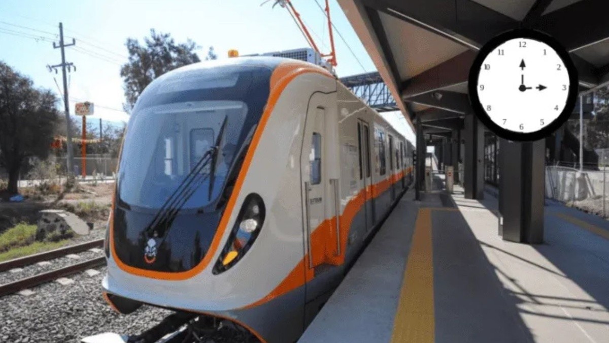 Estos son los horarios de operación de la Línea 4 del Tren Ligero ...