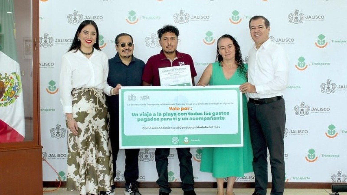 Reconoce SETRAN a Conductor Modelo de abril | Metrópoli Jalisco